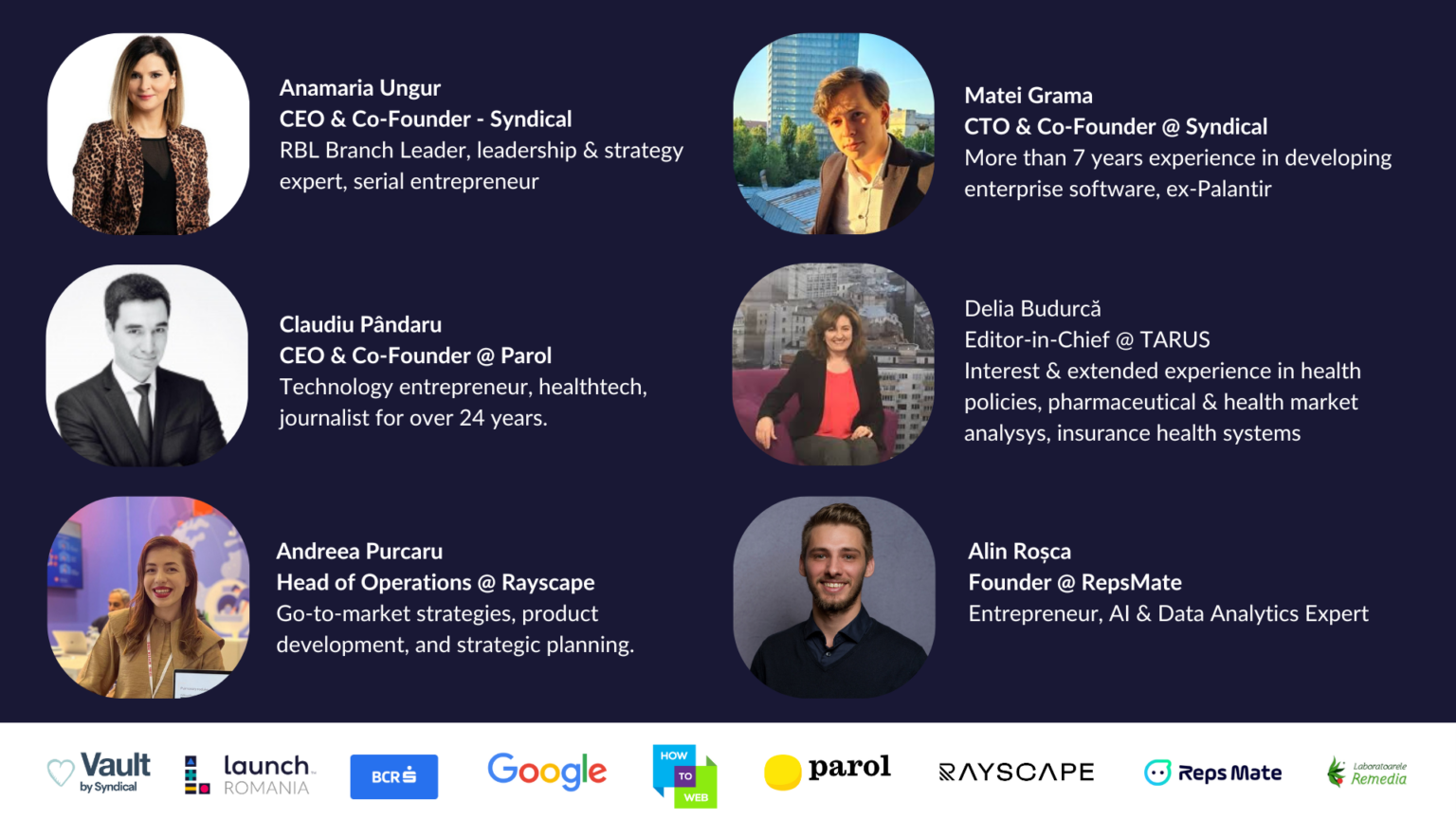 HEALTH. CONNECT. SYNDICAL - Launch Romania